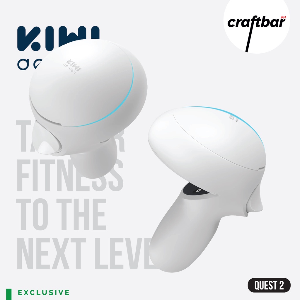 KIWI Design VR Dumbbells Controller Attachment for Quest 2 | craftbarPH ...