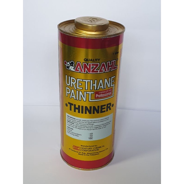 ANZAHL URETHANE THINNER 1 LITER | Shopee Philippines