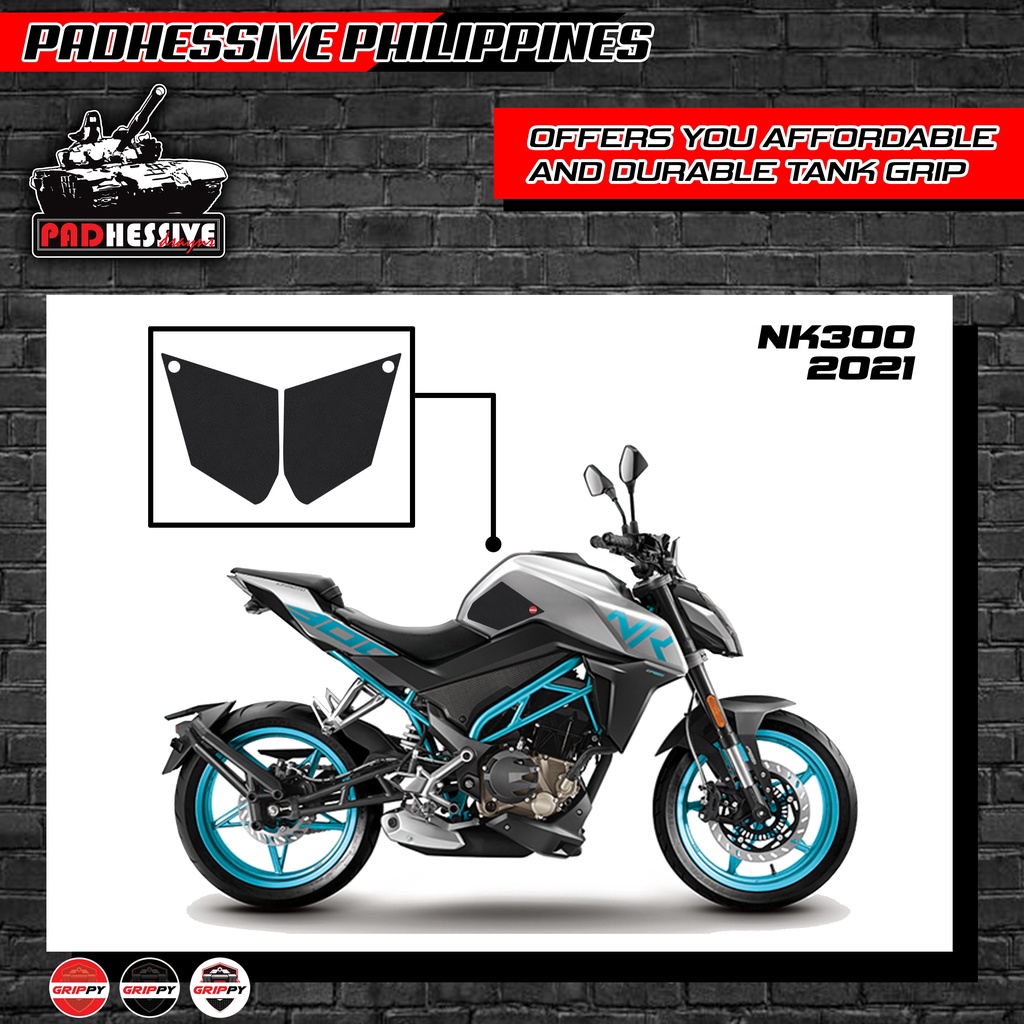 CF MOTO NK300 2021 TANKGRIP PROTECTOR TRACTION TANKPAD SIDE ANTI SLIP ...