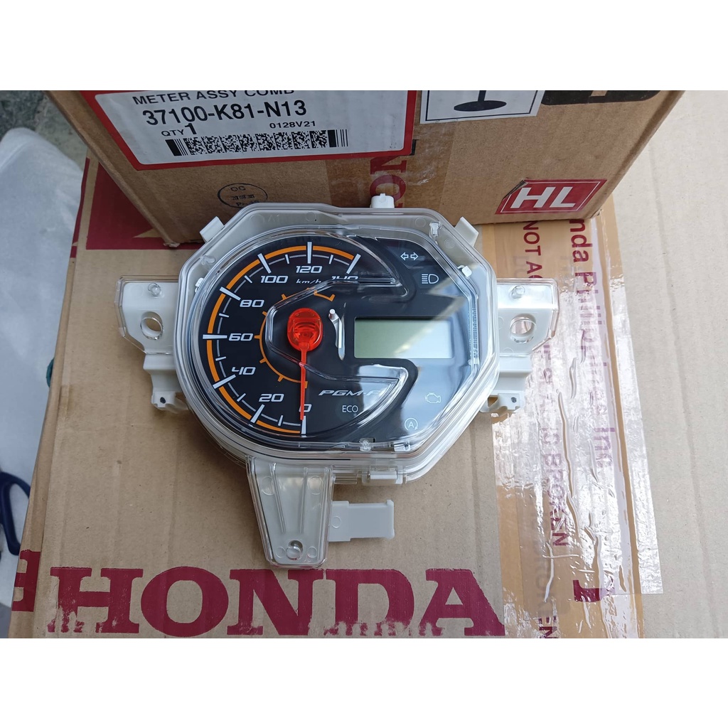 Speedometer Assembly Honda Genuine (Honda Beat Fi V2) | Shopee Philippines