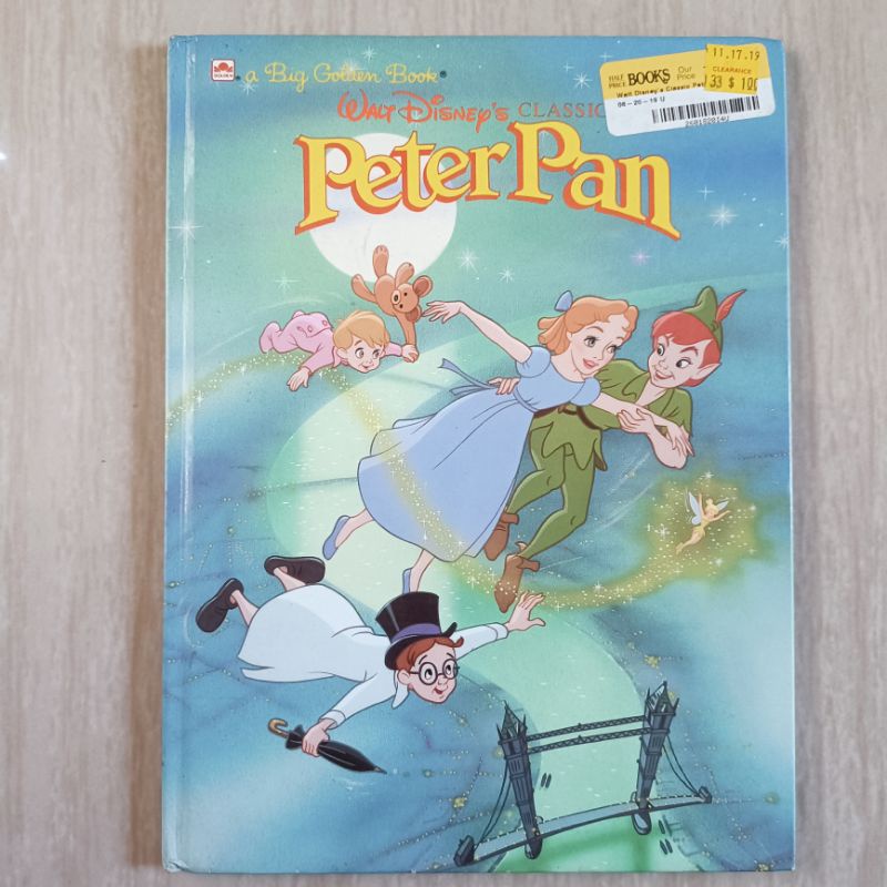 Walt Disney's Peter Pan [A Big Golden Book] | Shopee Philippines