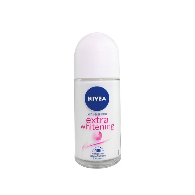 NIVEA Deodorant Extra Brightening Anti-Perspirant Roll-on, 50ml | Shopee Philippines