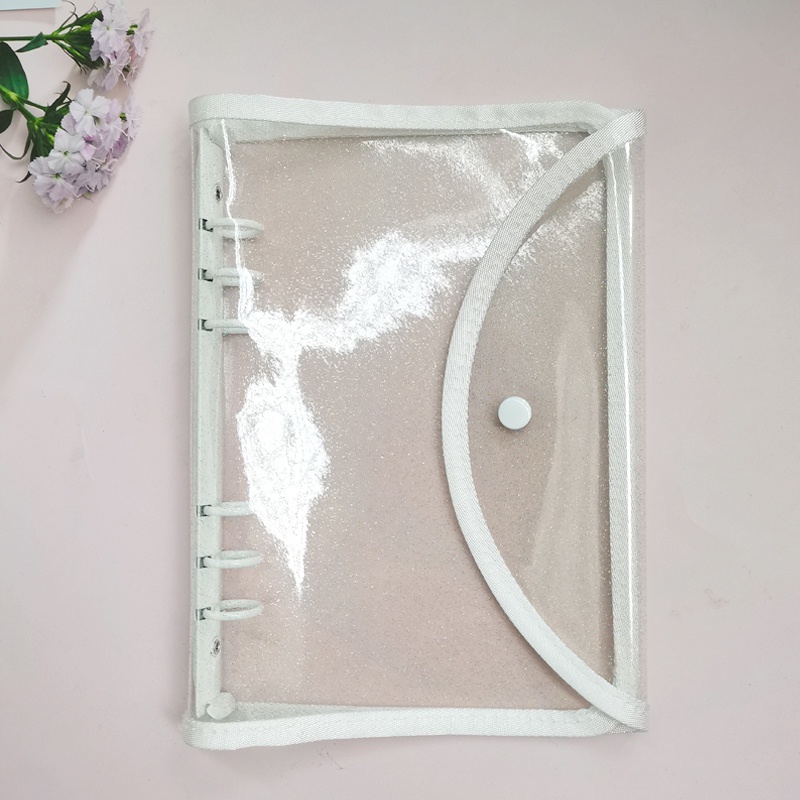 Envelope Bag Design A5/A6 6rings Color Glittering Binder With Sleeves ...