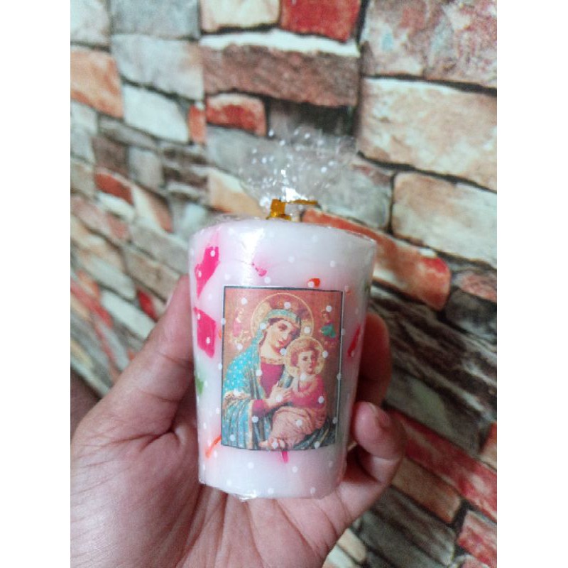 KANDILA Single Vigil Candle 2.5 inches Home Altar Soul Prayer Saints ...