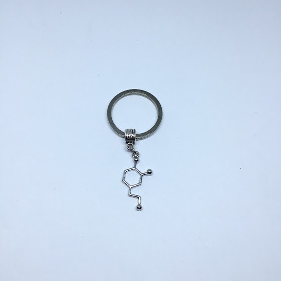 Dopamine molecule keychain | Shopee Philippines