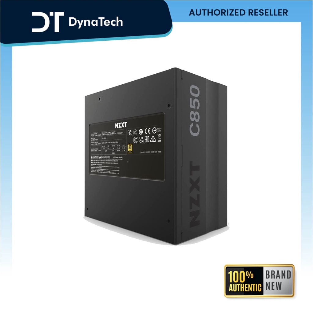 NZXT C850 GOLD 850W 80+ Full Modular PA-8G1BB-US | Shopee Philippines