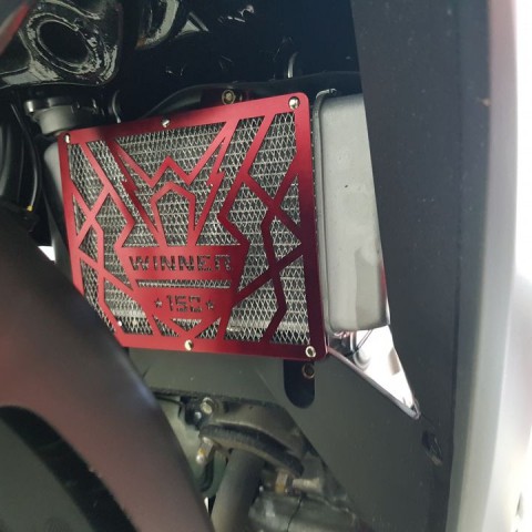 Winner car radiator protector made of aluminum with 2 mesh LAYERS ...