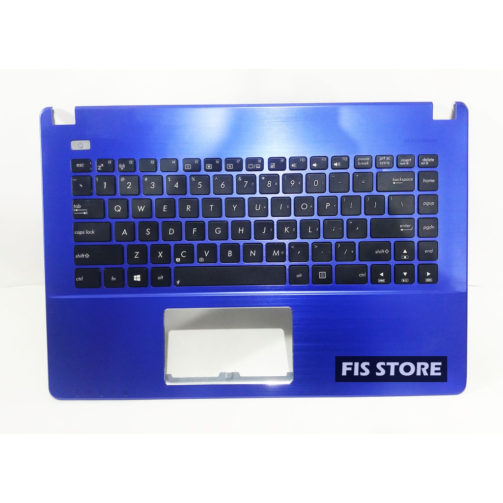 Casing - Palmrest - ASUS X450 Blue Keyboard Frame- USED | Shopee ...
