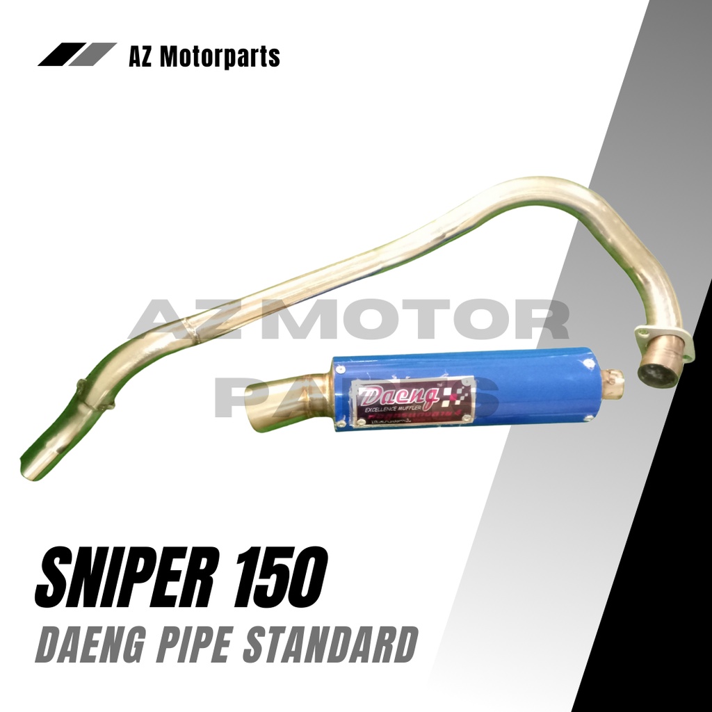 DAENG Pipe for SNIPER150 (Standard) | Shopee Philippines