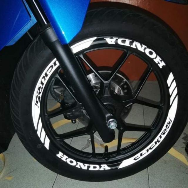 ♧HONDA CLICK 125i REFLECTORIZE MAGS DECALS | Shopee Philippines