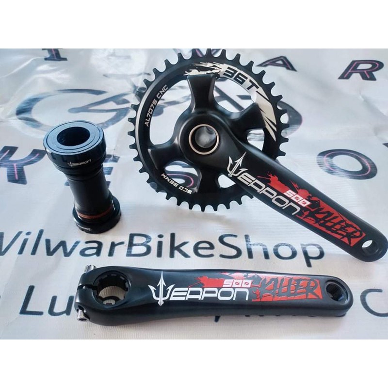 WEAPON CRANK SET (HOLLOW TECH) AND CRANK (SQUARE TYPE) | Shopee Philippines