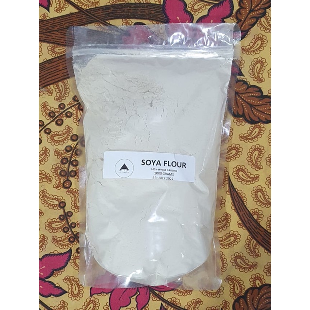 100% Whole Ground Soy Flour (35% Protein) 1kg - Gluten Free, Keto ...