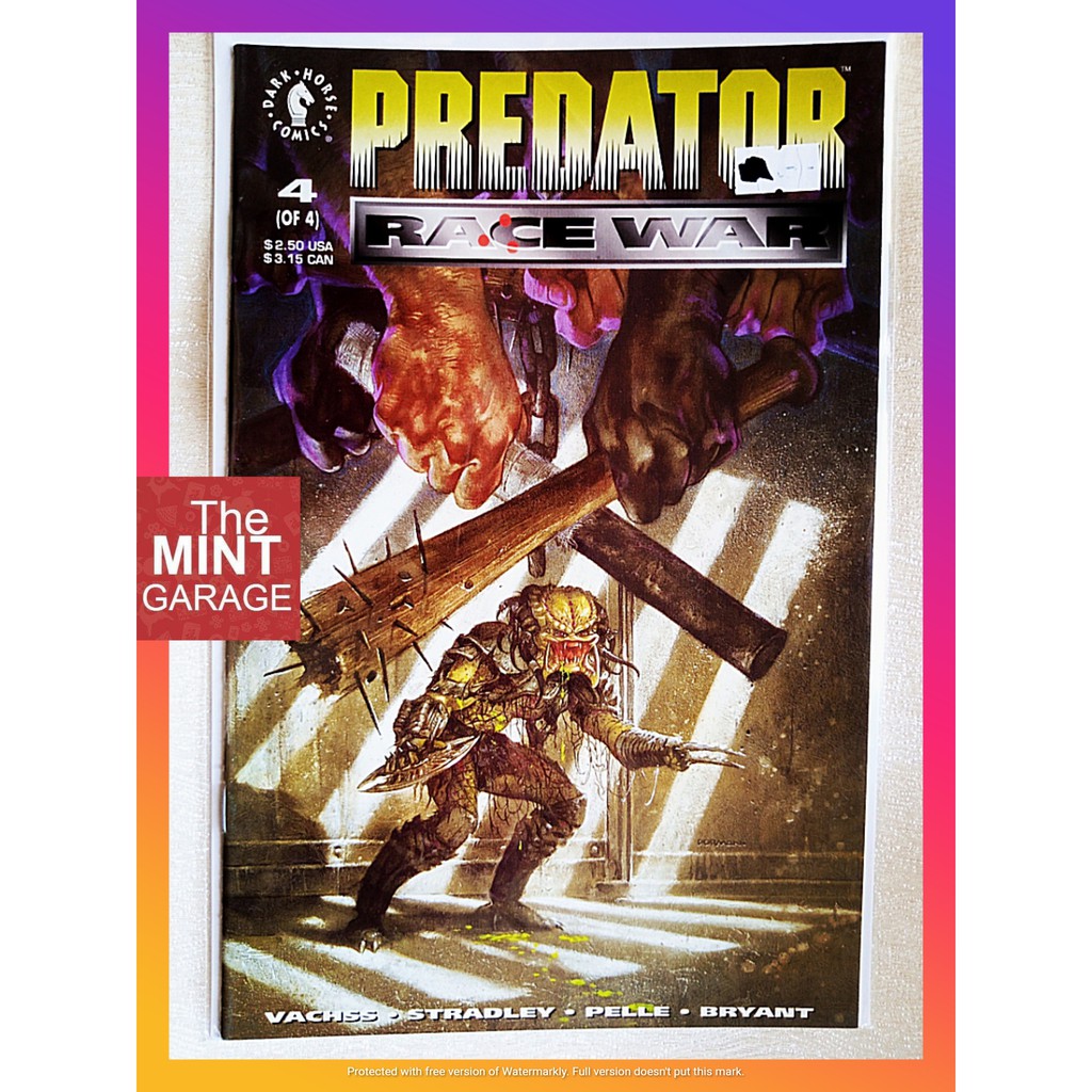 Predator Race War #4 Dark Horse Comic book (Oct 1993) (VF) | Shopee ...