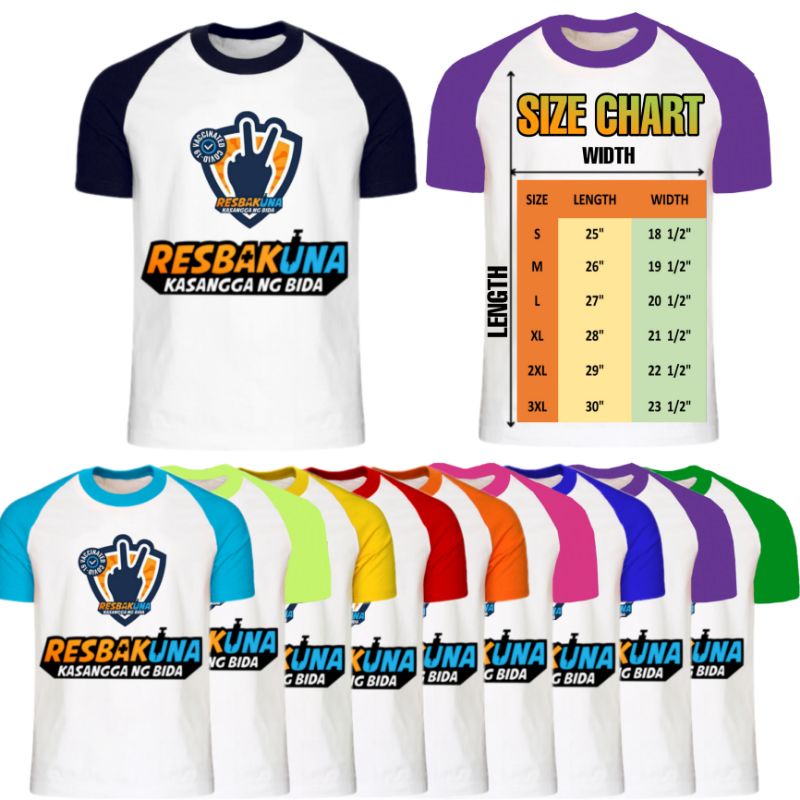 RESBAKUNA KASANGGA NG BIDA RAGLAN SHIRT | Shopee Philippines