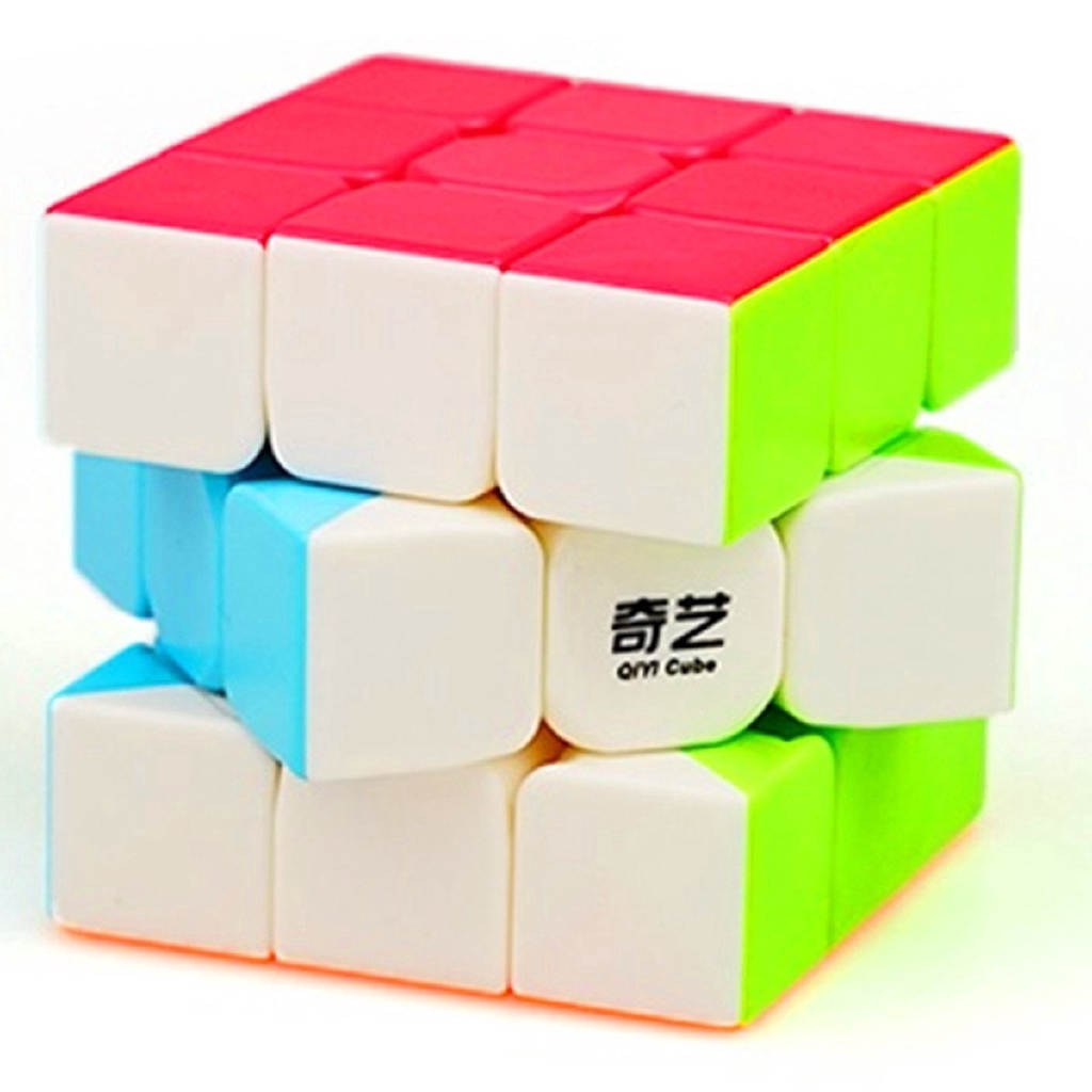 Qiyi Warrior 3x3 Stickerless Speed Cube 3x3x3 Magic Cube | Shopee ...