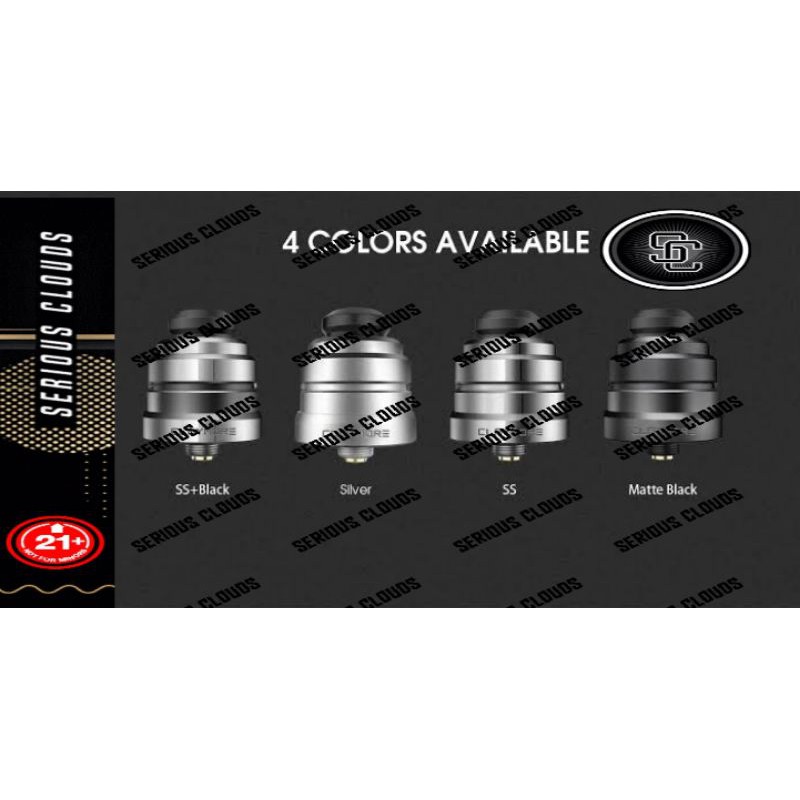 Claymore RDA -Yachtvape - 4 colorfulkit Included | Shopee Philippines