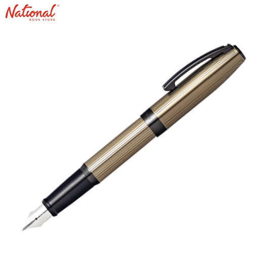 Sheaffer Fountain Pen N0948250 Sagaris Titanium Medium Nib | Shopee ...