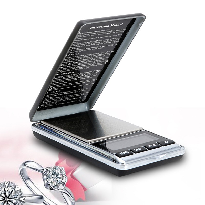 Mini Pocket 100g x 0.01g Digital Diamond Jewelry Gold Gram Balance ...