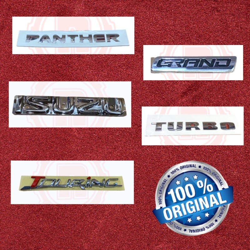 EMBLEM - SPECIAL EMBLEM FOR PANTHER CAPSULE /TOURING (PEK DECAL TURBO ...