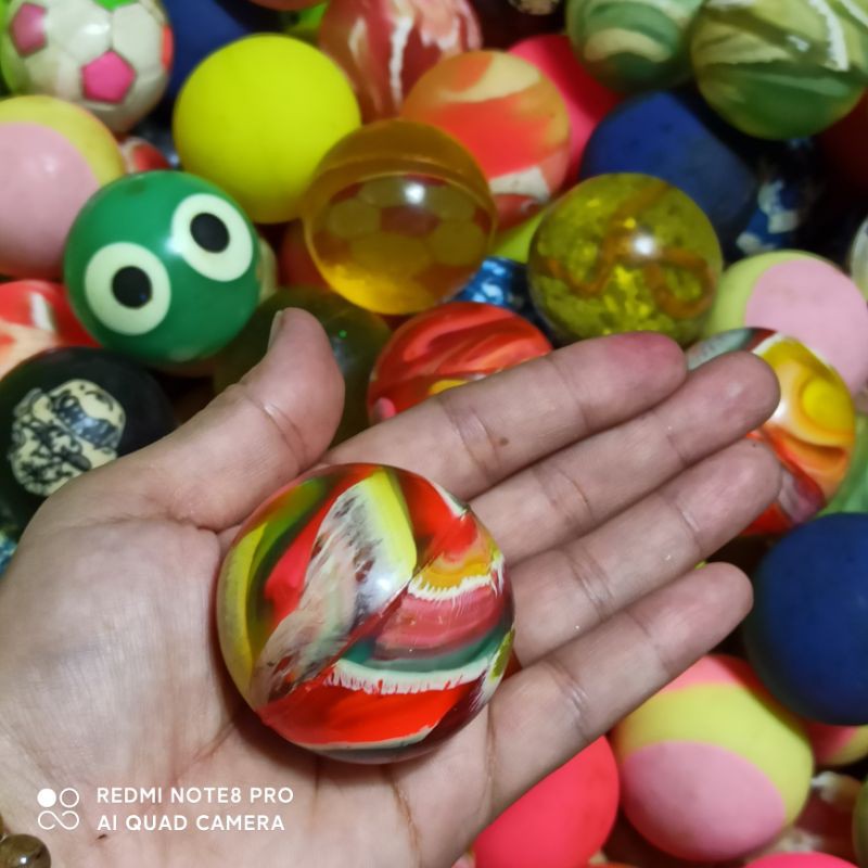 1pc. Big Rubber Ball 45mm | Shopee Philippines