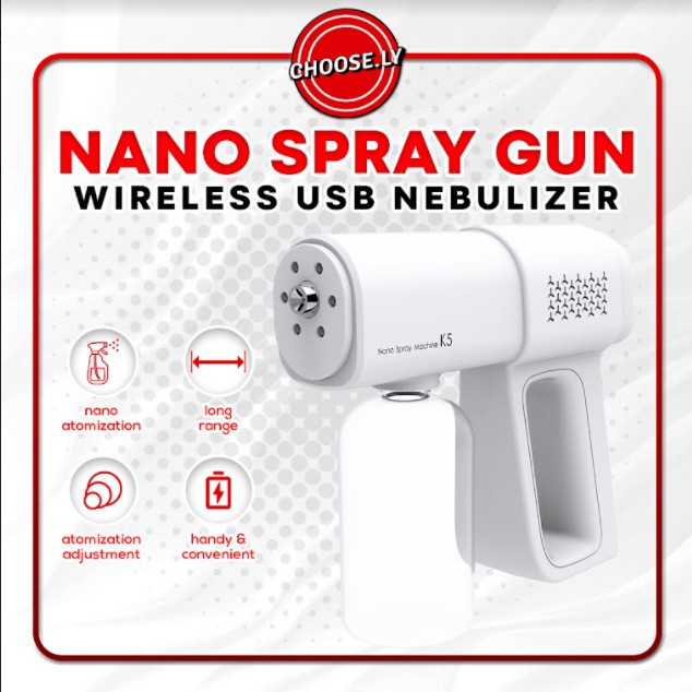 Portable Nano Disinfectant Sprayer Steam Professional Disinfectant ...