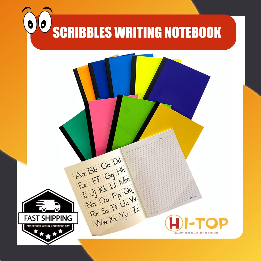 Scribbles Notebook Spiral / Yarn / Writing Notes 80Leaves Sold per ...