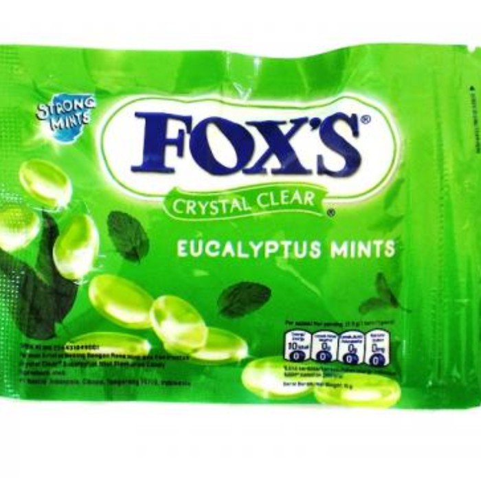 Fox's EUCALYPTUS MINTS Candy 15g | Shopee Philippines