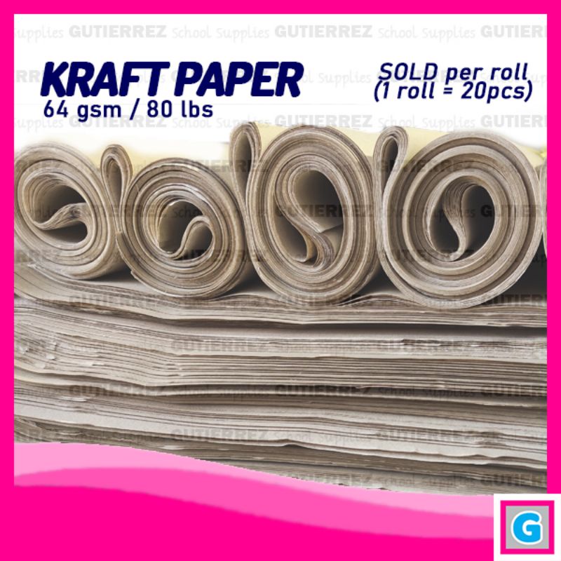 Kraft Paper 20pcs / Pattern Paper for Sewing 80lbs | Shopee Philippines