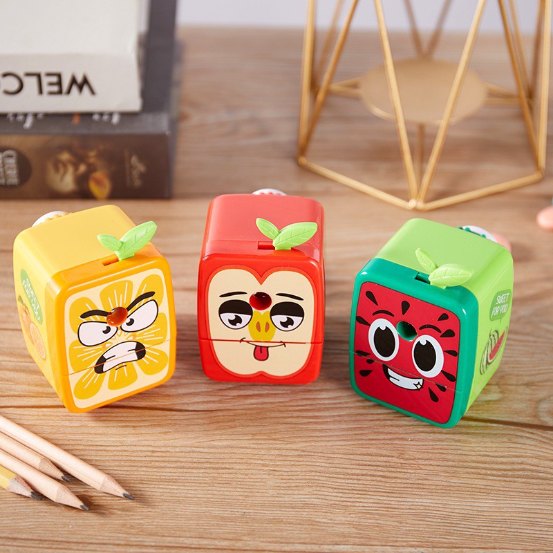 Sweet for you Cartoon pencil sharpener, fancy sharpener, colored pencil ...