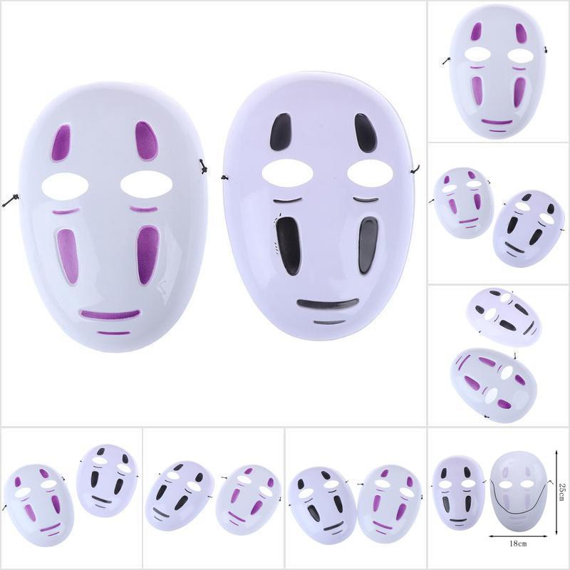 WMPH Spirited Away No-Face Mask Faceless Cosplay helmet fancy Anime ...