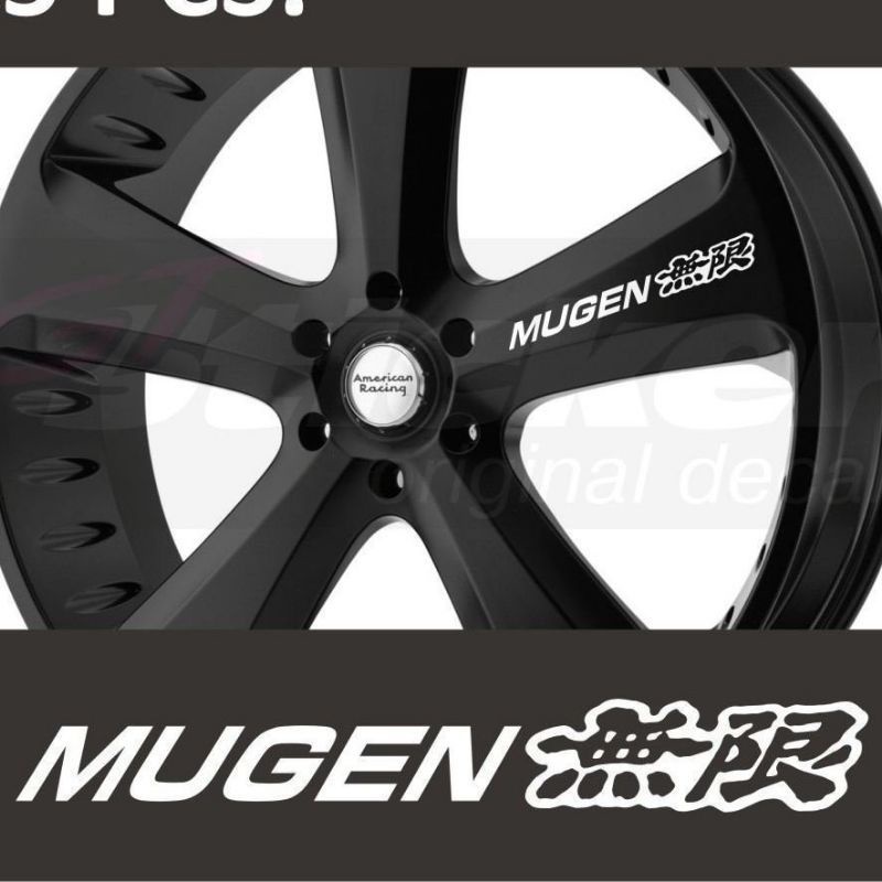 Mugen Car Vleg Sticker/Honda Car Sticker/Variation Car Rim Sticker ...