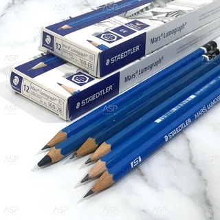 (1 Stick) Staedtler Mars Lumograph Pencil Drawing Intensity B 2B 5B EE ...