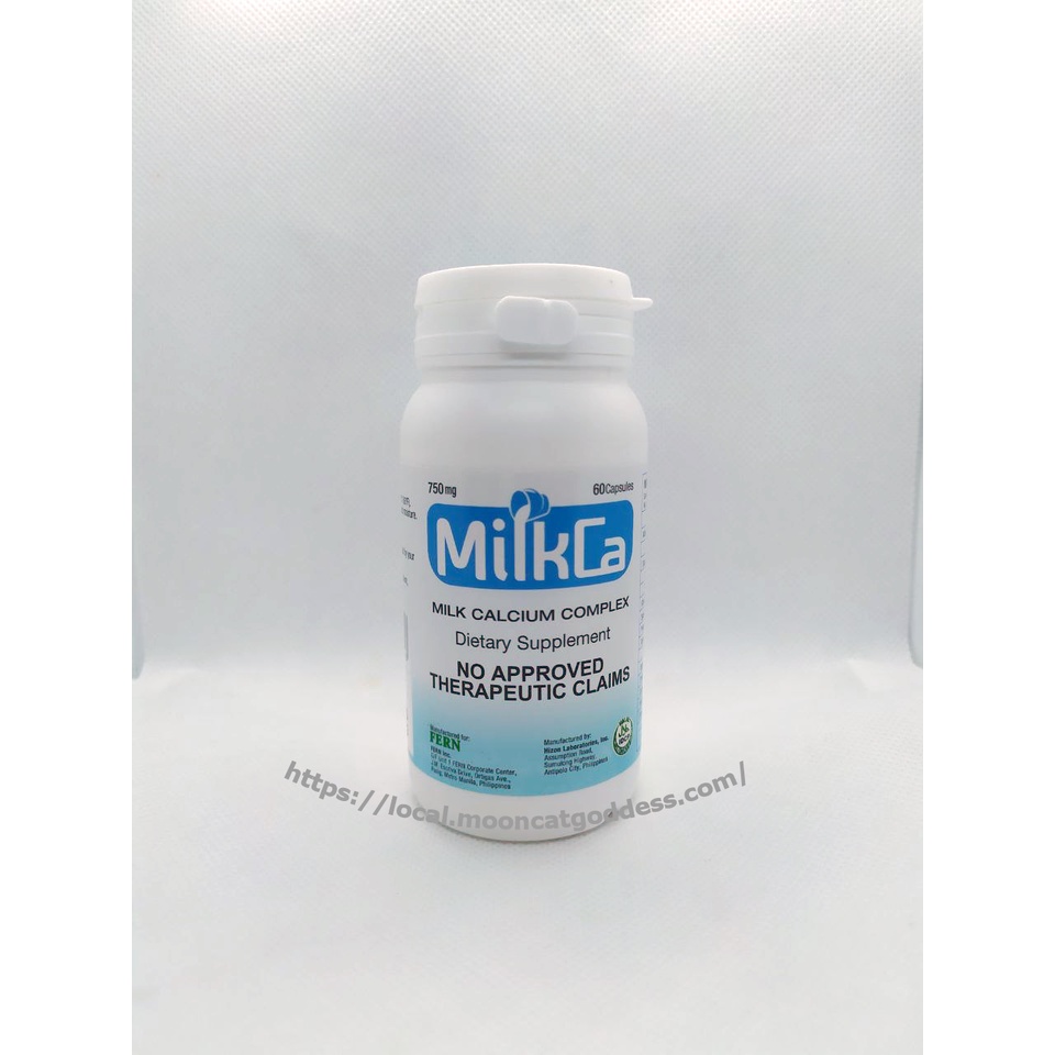 I Fern MILKCA Milk Calcium Complex 60s Capsules | Shopee Philippines
