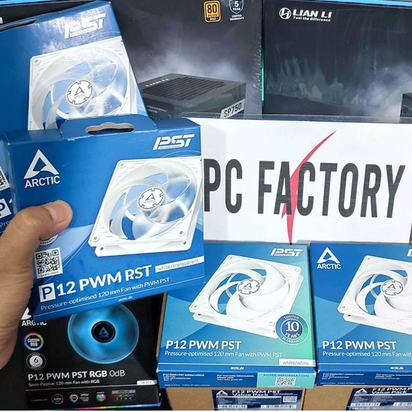 ARCTIC PC Cooling Fan 120mm 140m P12 P14 PWM PST | White / Black PC ...