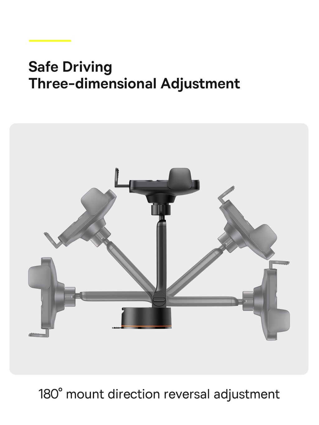 Baseus Wisdom Auto Alignment Car Mount Wireless Charger | Shopee ...