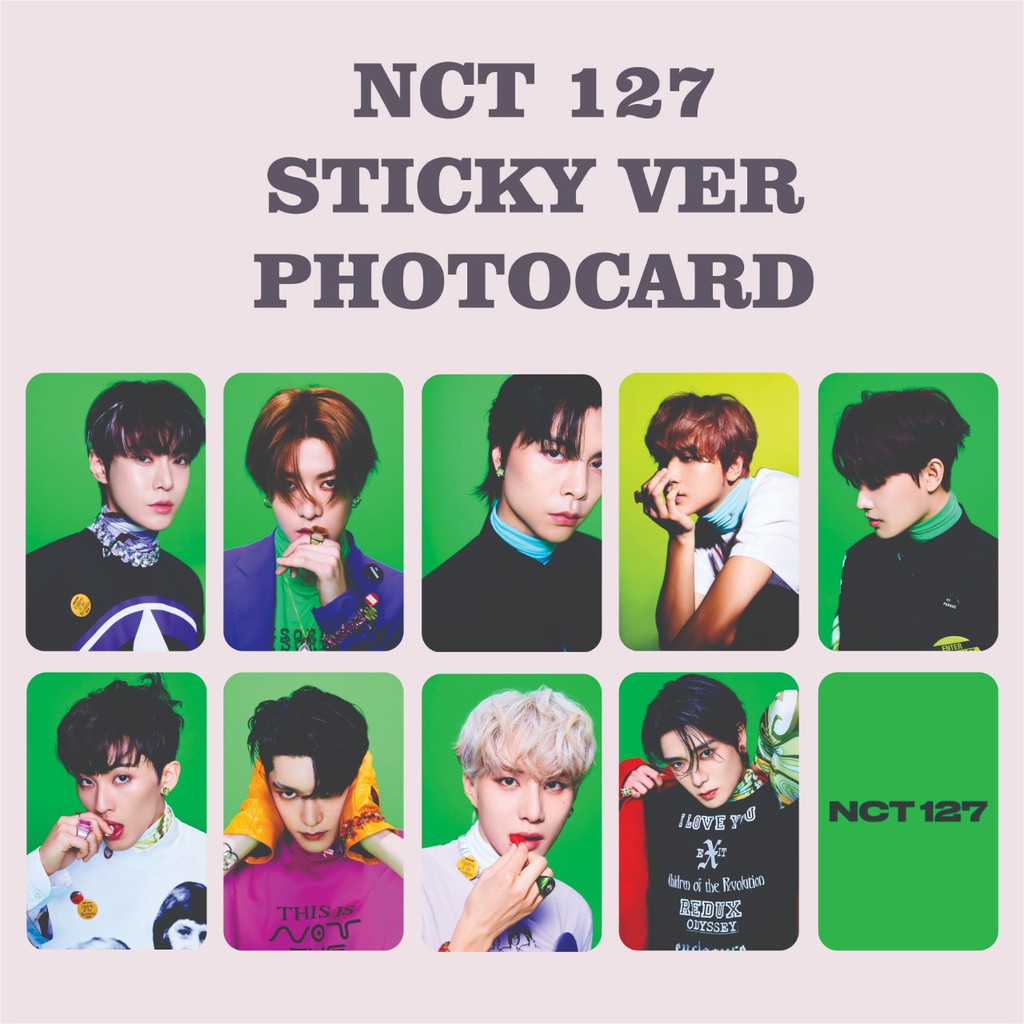 Nct 127 STICKER ALBUM PHOTOCARD | Shopee Philippines