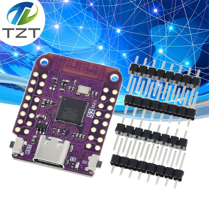 Esp32 S2 Mini Wifi Board Based Esp32 S2fn4r2 Esp32 S2 4mb Flash 2mb