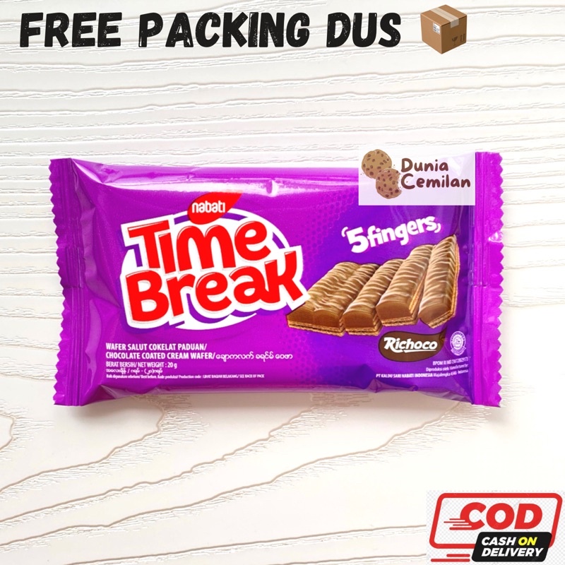 Vegetable Time Break Wafer 20gr Unit - Delicious Chocolate Wafer ...