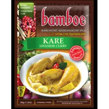 Indonesian Instant Seasoning Dish BAMBOE BUMBU Authentic Indonesia ...