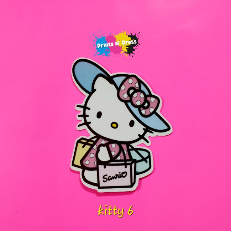 HELLO kitty WATERPROOF STICKER. pls order minimum of 5pcs or P40 total ...