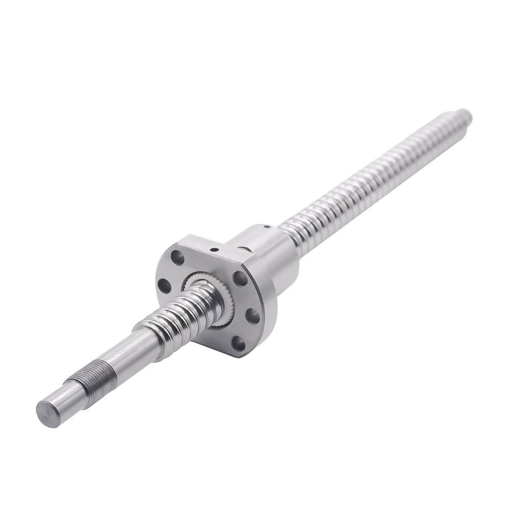 SFU2005 length 200mm to 600mm rolled ballscrew C7 with 2005 flange ...
