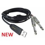 LINE 2 USB Stereo 1/4" Line In to USB Interface Cable | Shopee Philippines