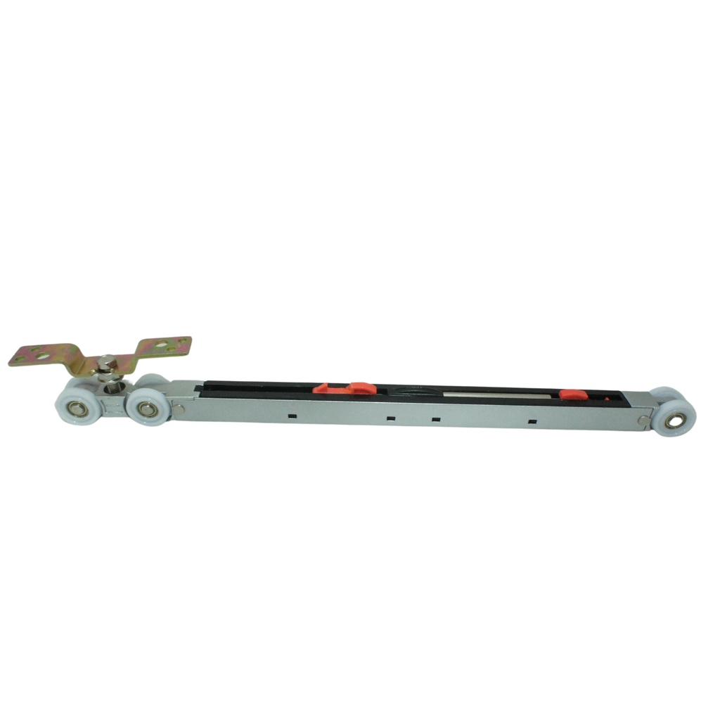Soft Close Sliding Door Damper Nylon Roller with Aluminum Door Track (2 ...