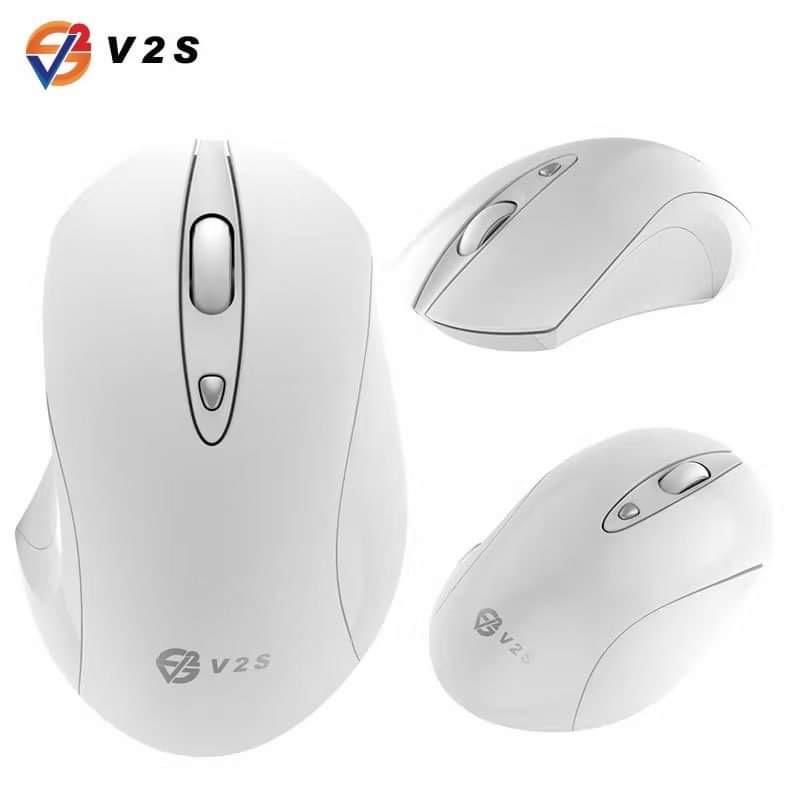 V2S WM202 Wireless Mouse 2.4G Accurate Control Gaming Smart Power ...