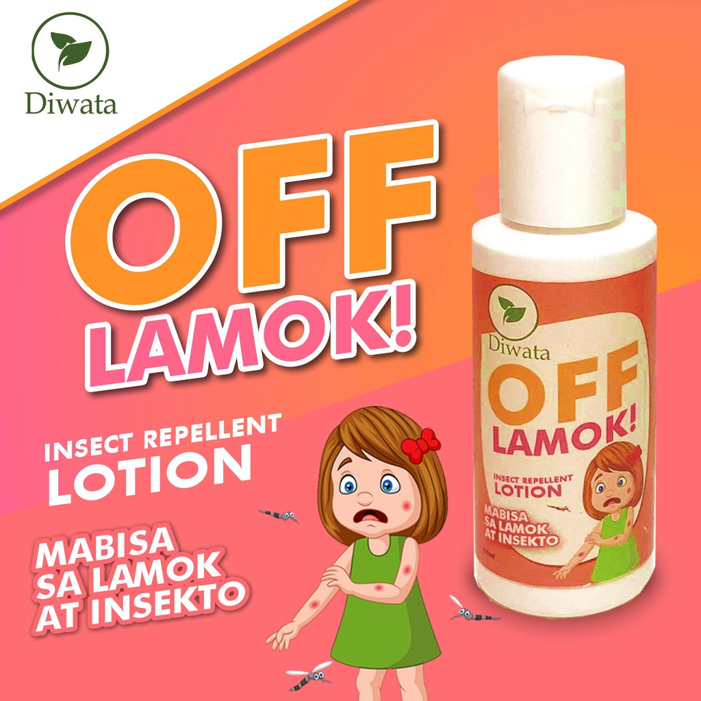 PRO SHOPPERZ: Diwata Off Lamok Mosquito Repelling Lotion Insect/Bed ...