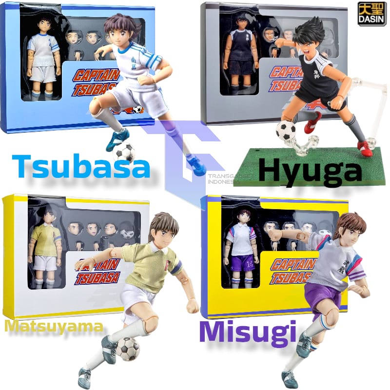 Dasin Model x 942 Toys - Captain Tsubasa Ozora/Kojiro Hyuga/Ken ...