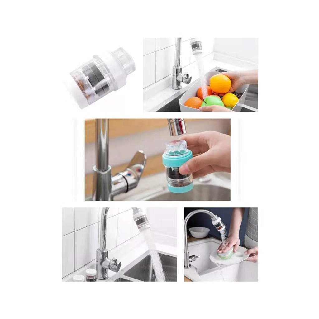 Home kitchen tap water filter Maifan Stone filter faucet water saving ...