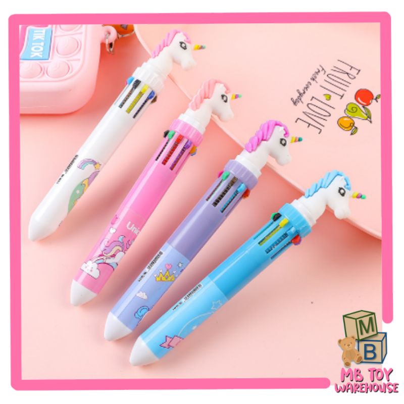 Cute 10 in 1 colored pen for kids | Shopee Philippines