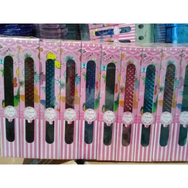 Souvenir Comb Spots Packed box Price per 100pcs | Shopee Philippines