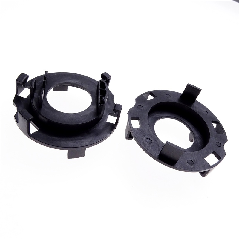 1 Pair Car Headlight Bulbs Holder Adapter Sockets H7 LED Lamp Base ...